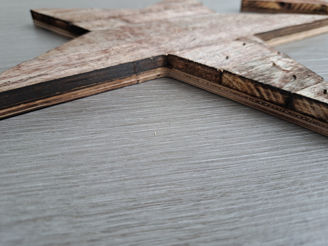 Rustic Barn Wood Stars Set / Barn Wood Decor / Set of Five - Etsy