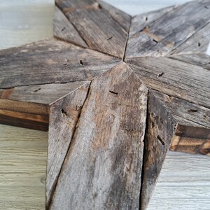 Rustic Barn Wood Star / Barn Wood Decor / Handmade Farmhouse - Etsy