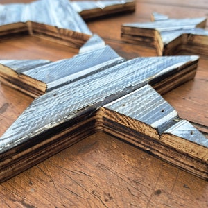 Rustic Barn Wood Star / Barn Wood Decor / Handmade Farmhouse Style Star ...