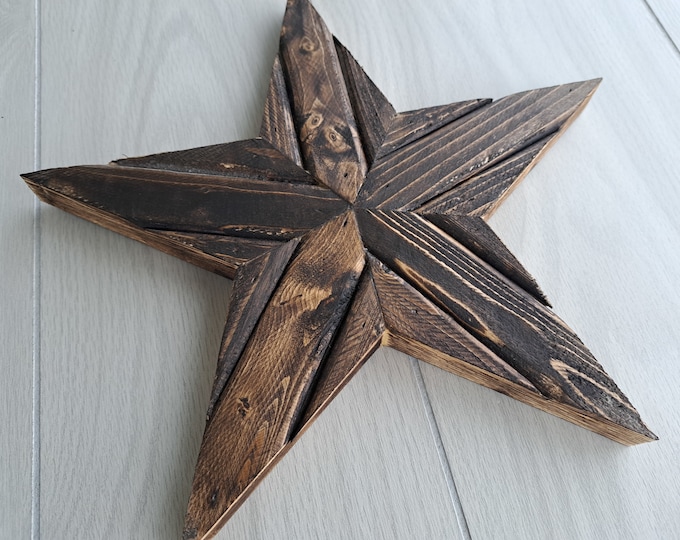 Rustic Home Decor, Farmhouse Decor, Wood Star, Country Home Decor ...