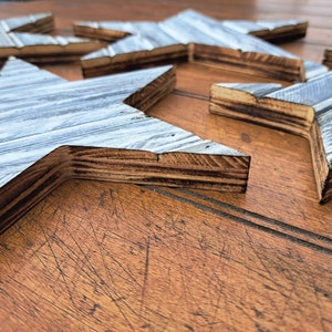 Rustic Barn Wood Star / Barn Wood Decor / Handmade Farmhouse Style Star ...