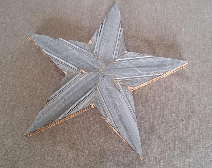 Rustic Home Decor, Farmhouse Decor, Wood Star, Country Home Decor ...