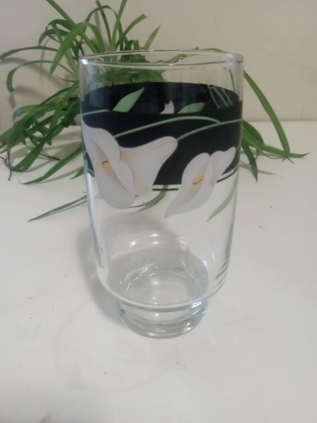 Sango Quadrille Drinking Glass - Etsy