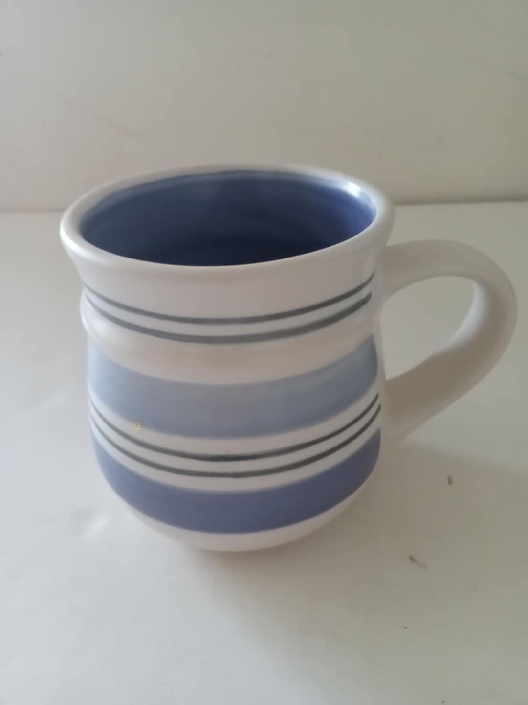 Vintage Pfaltzgraff Rio Blue Striped Coffee Mug Calendar - Etsy