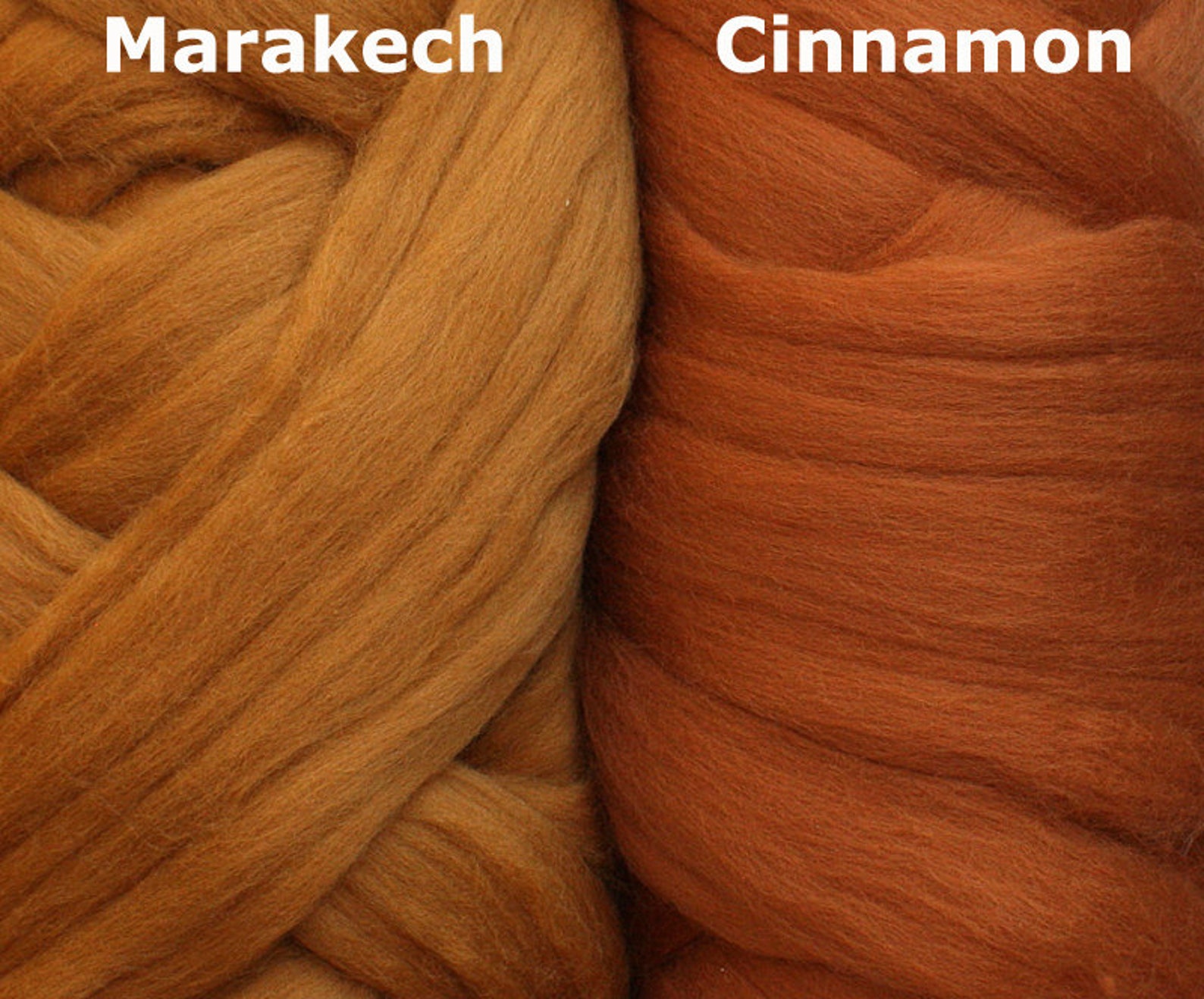 4 Oz 19 Micron Merino Wool Roving Extra Fine Honey Cinnamon - Etsy