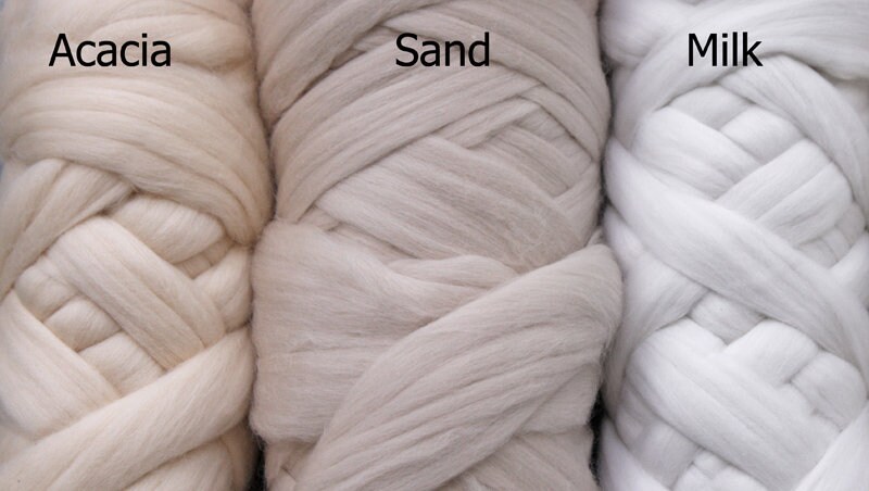 4 Oz 19 Micron Merino Wool Roving Extra Fine Thyme Beige Green - Etsy