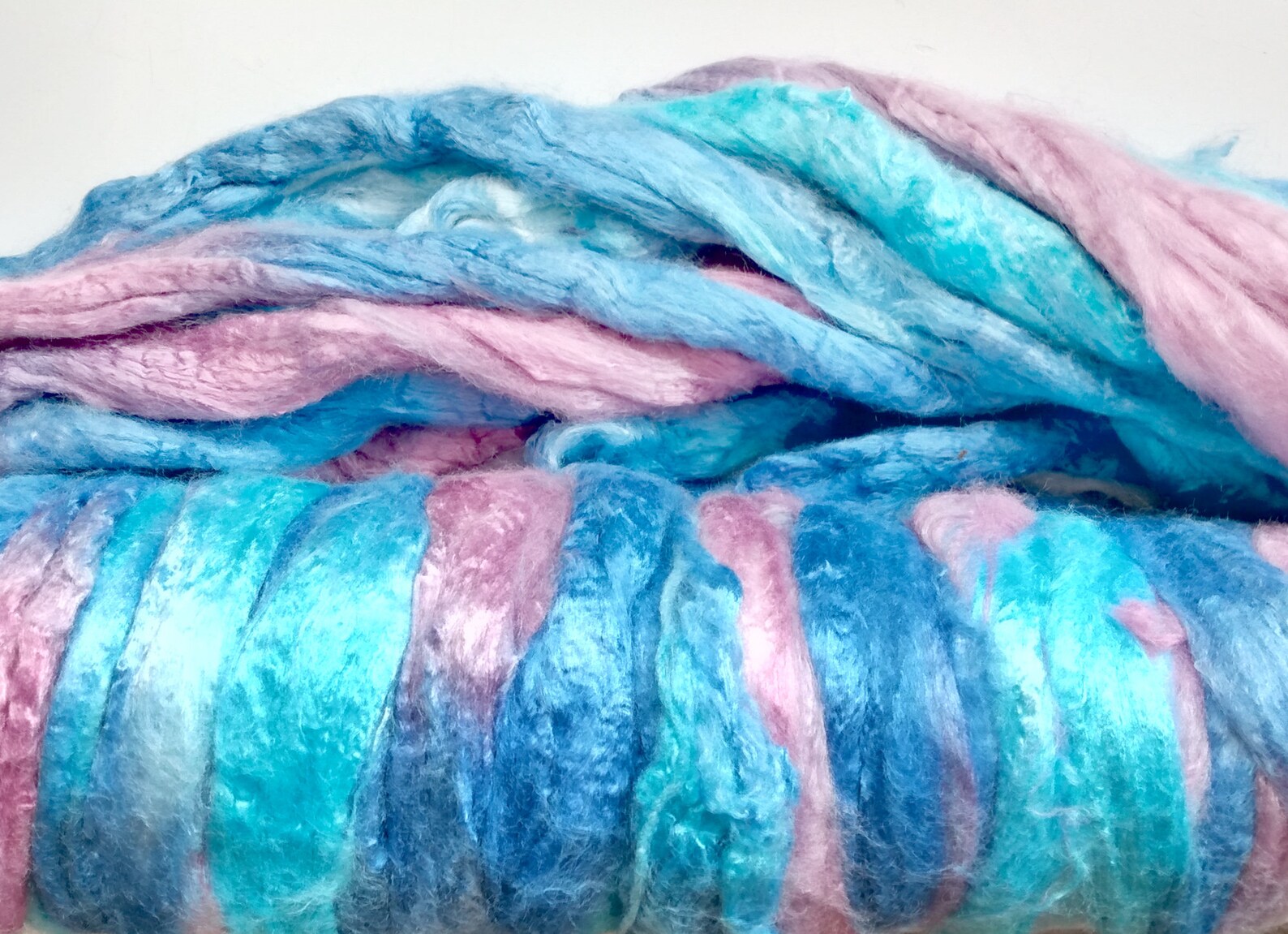 2 Oz Viscose Rose Fiber Extra Fine Nuno Wet Felting Supplies | Etsy