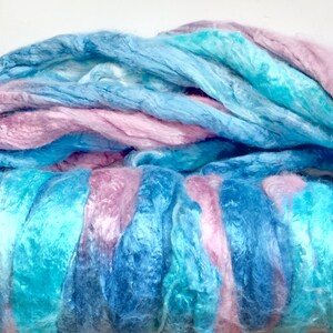 2 Oz Viscose Rose Fiber for Wet Felting, Spinning, and Mixed Media ...