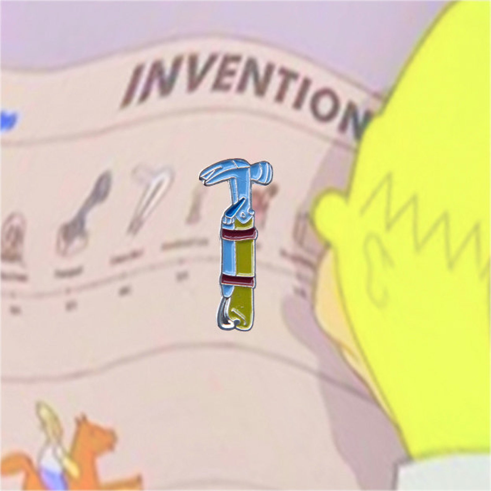 Hammer Pin the Simpsons - Etsy