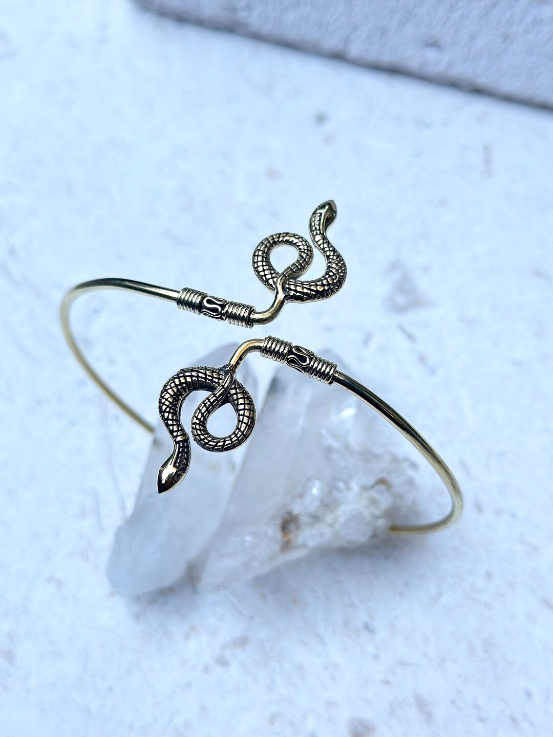 Rising Kundalini Serpent Arm Band, Arm Bangle, Adjustable Snake Arm ...