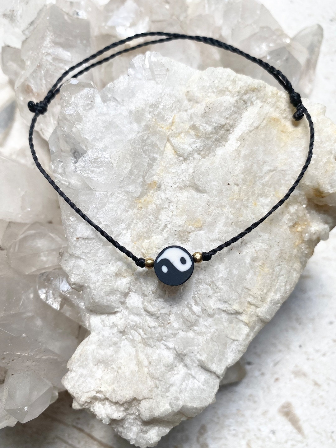 YIN YANG Friendship Bracelet Ying Yang Bracelet Healing - Etsy