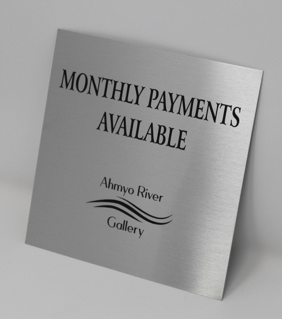 Personalized Engraved Aluminum Plate - Etsy