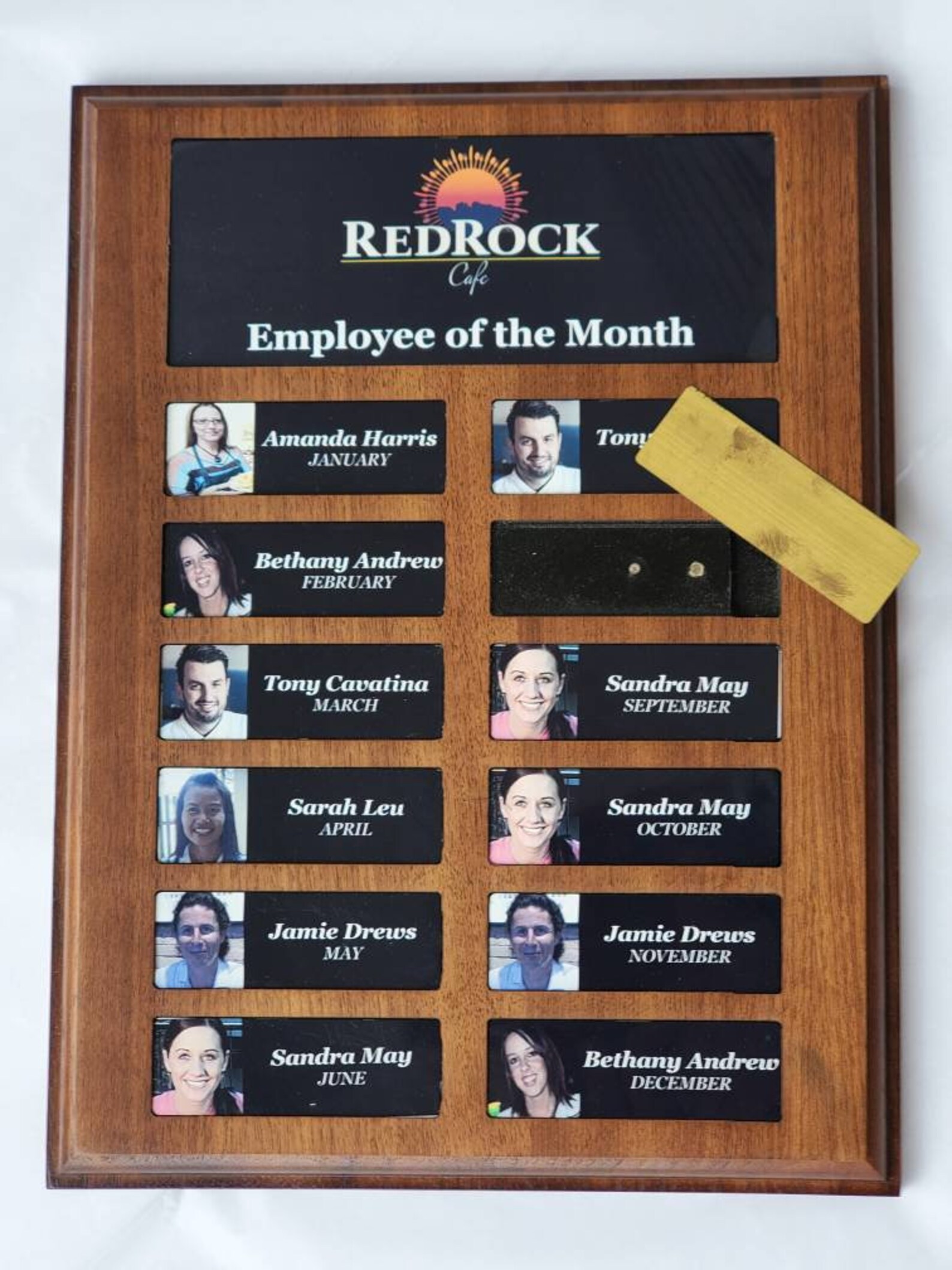 Employee Recognition Award 9 X 12 Pocket 12 Plate - Etsy