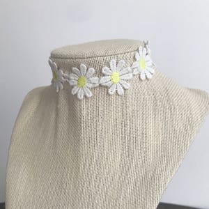 Kids Daisy Choker, Kids Choker, Kids Choker Necklace, Kids Flower ...
