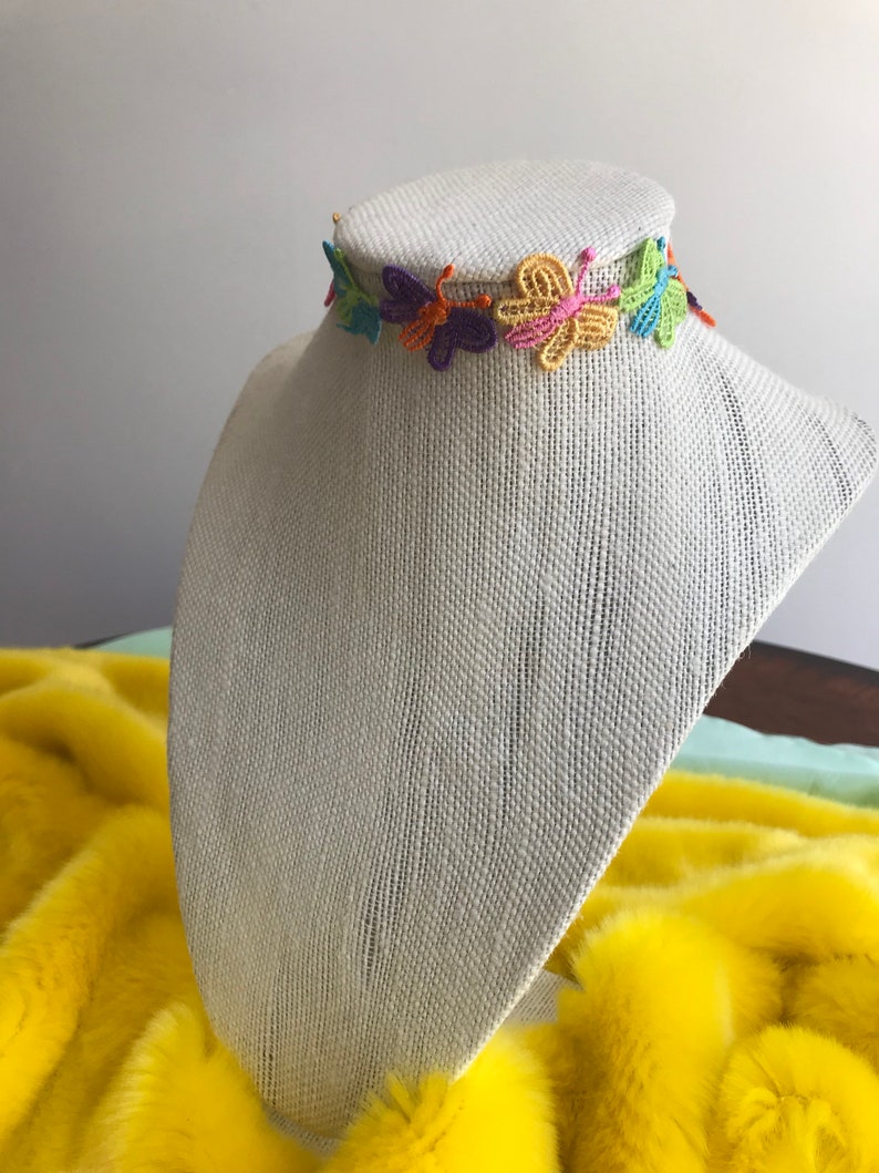 Kids Butterfly Choker Necklace Kids Necklace Kids Butterfly - Etsy