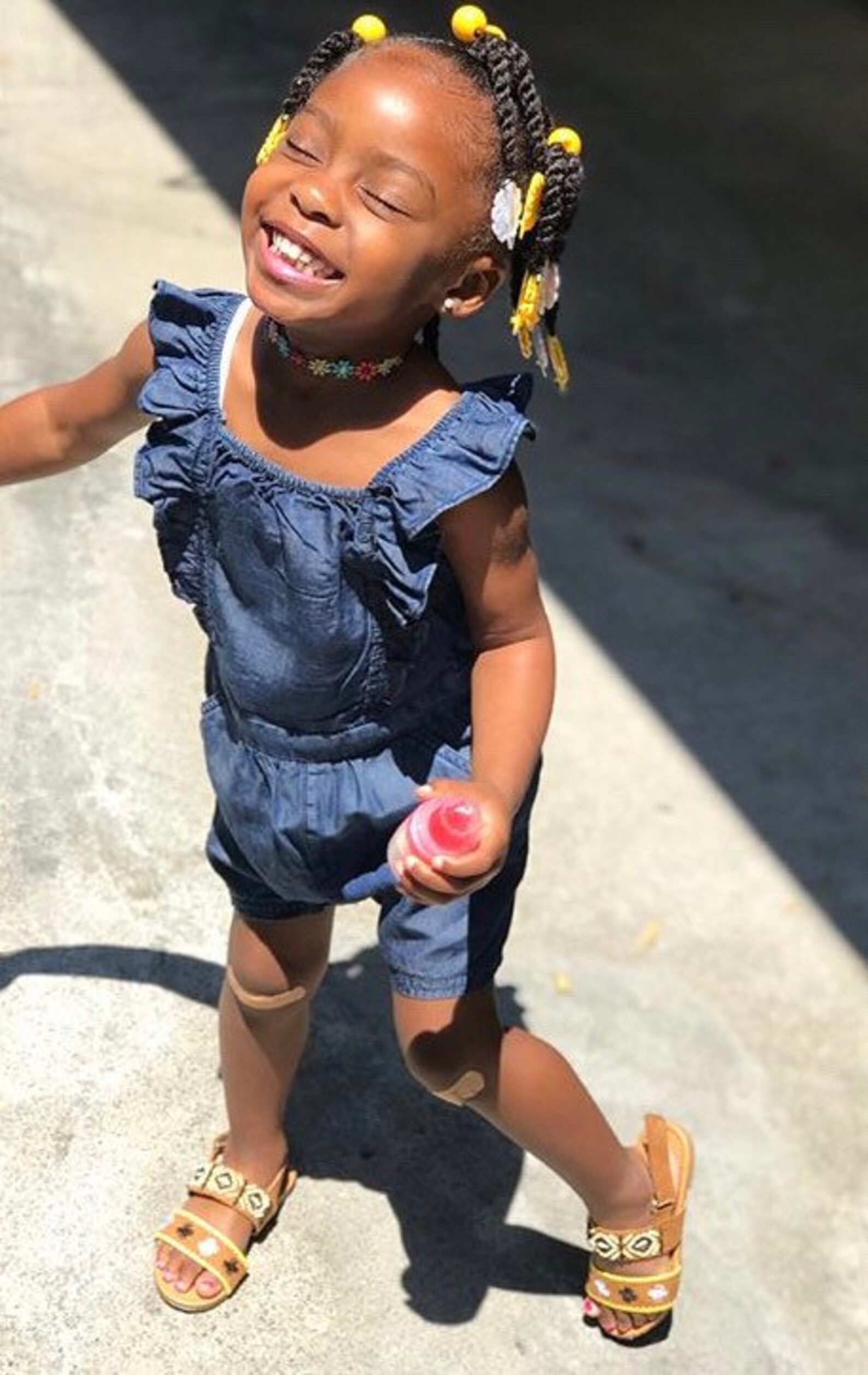 Kids Flower Necklace Kids Flower Choker Kids Choker Kids | Etsy