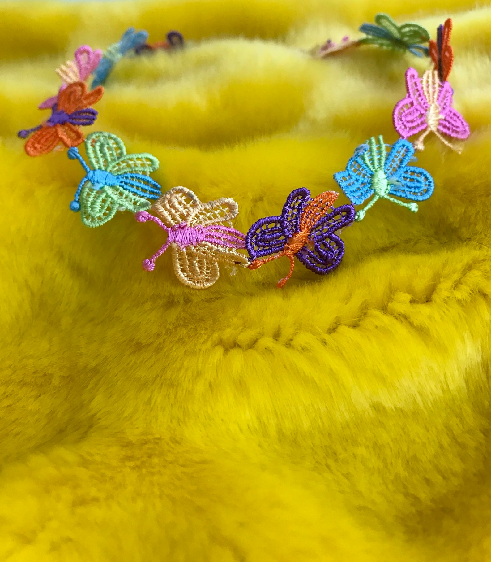 Kids Butterfly Choker Necklace Kids Necklace Kids Butterfly | Etsy