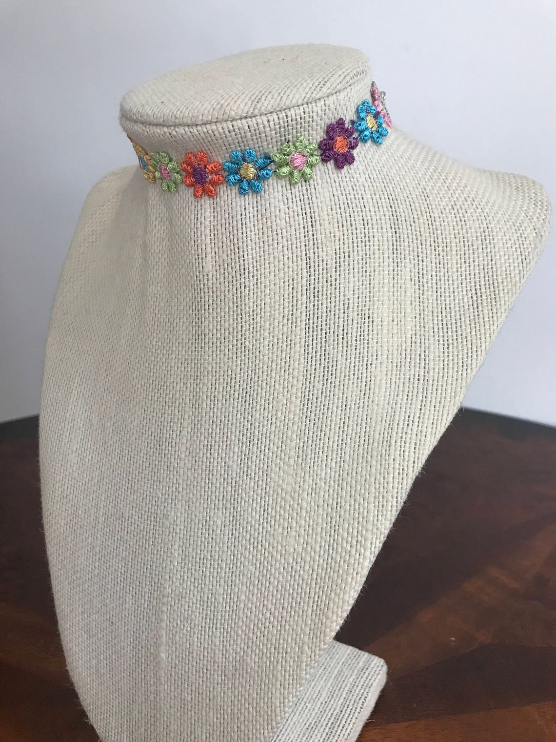 Kids Flower Necklace Kids Flower Choker Kids Choker Kids | Etsy