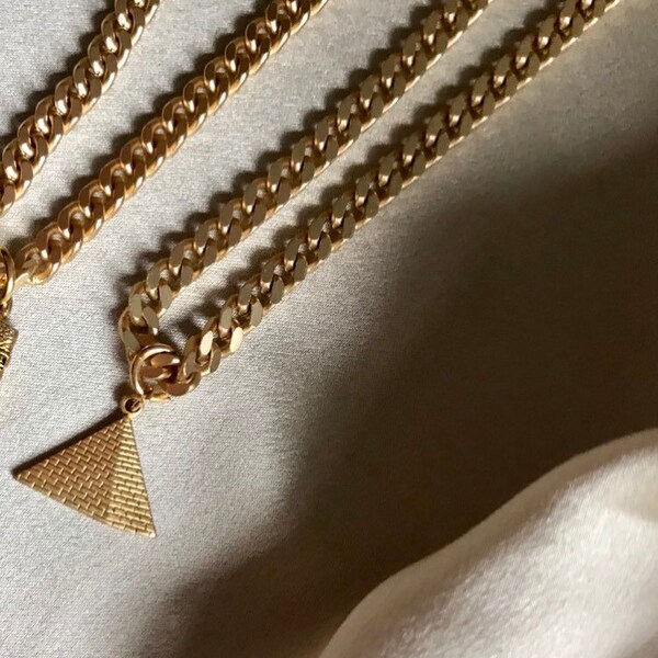 Pyramid Necklace - Etsy