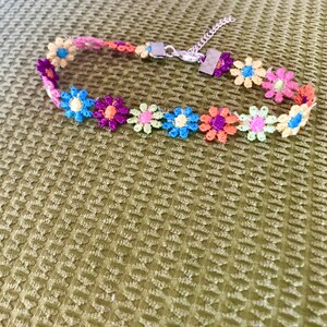 Kids Flower Necklace, Kids Flower Choker, Kids Choker, Kids Choker ...