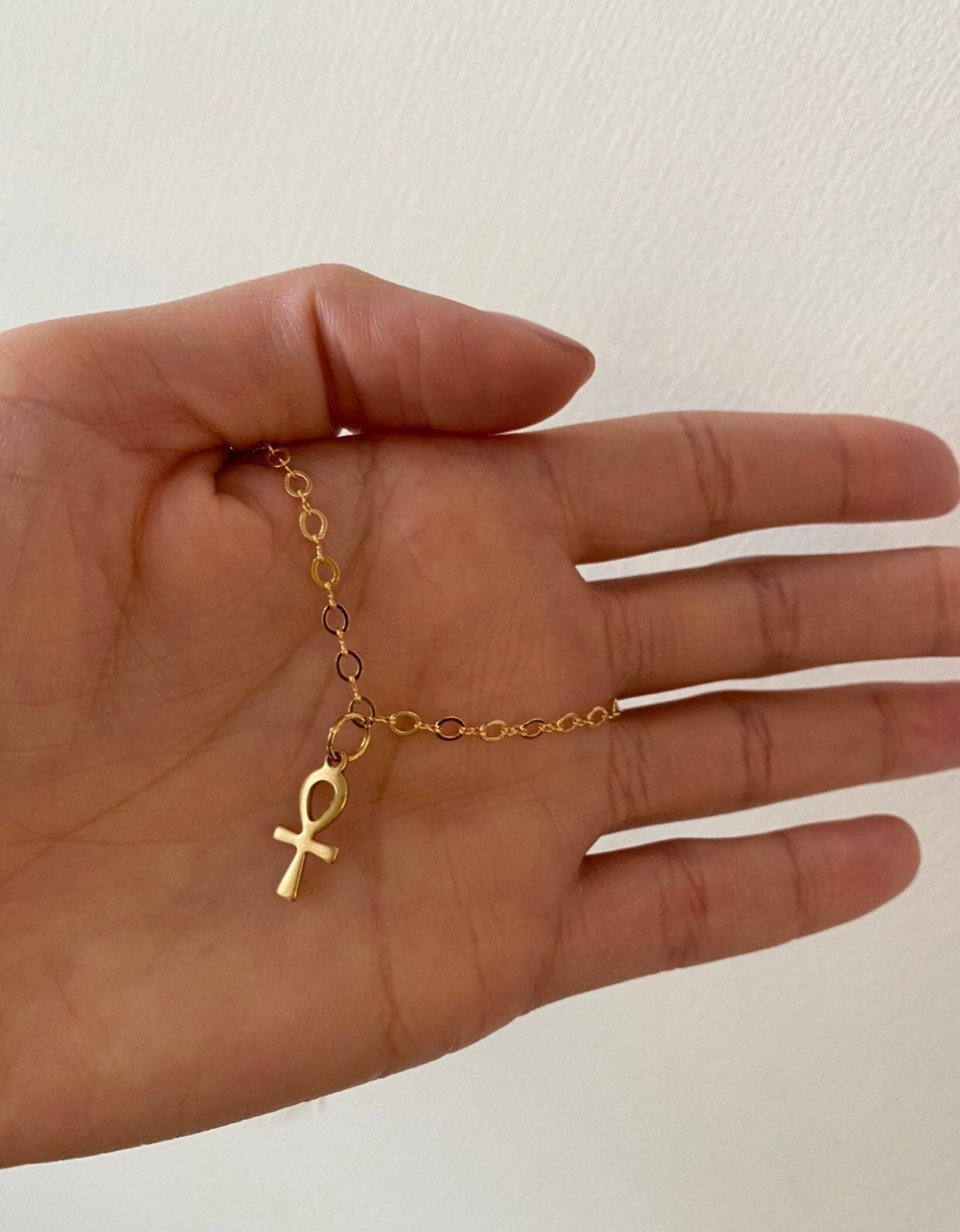 Ankh Choker Necklace Ankh Ankh Charm Ankh Necklace Ankh - Etsy