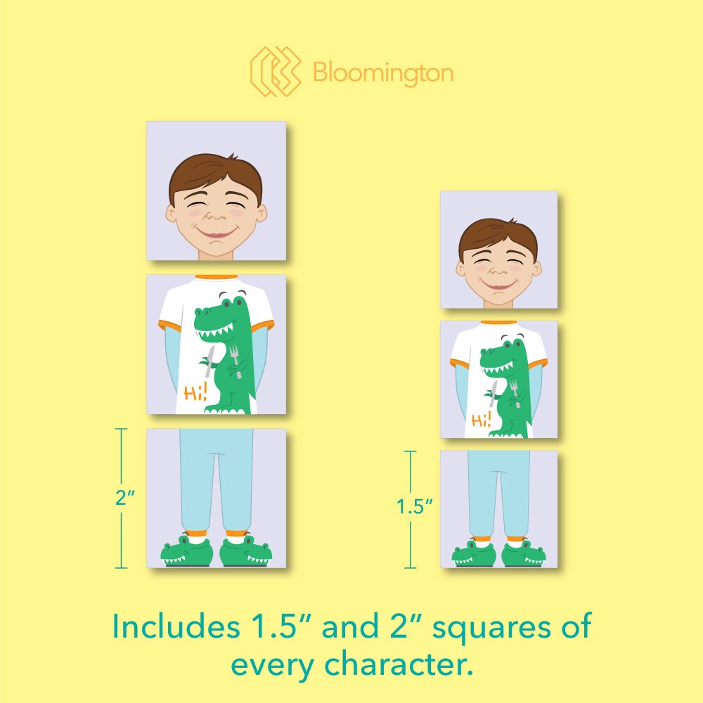 Wooden Block Printable / Homemade Toy / Paper Doll Printable ...