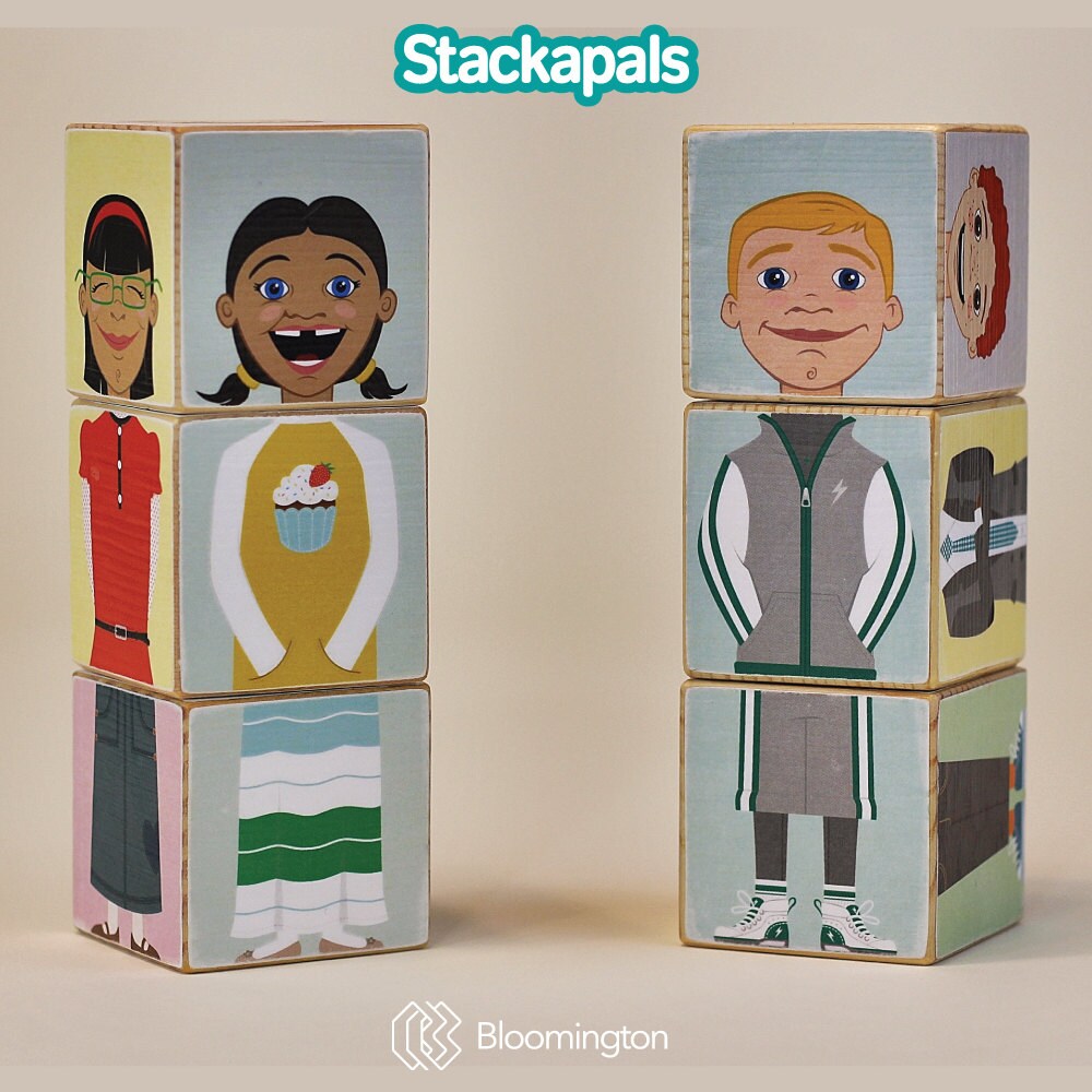 Wooden Block Printable / Homemade Toy / Paper Doll Printable ...