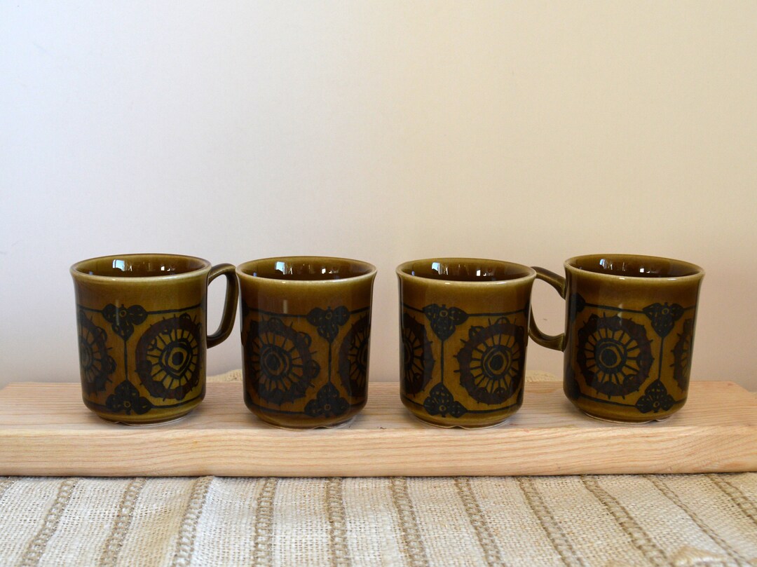 Stavangerflint Norway Tea Cups SERA Coffee Cup Vintage 70s Design Inger ...