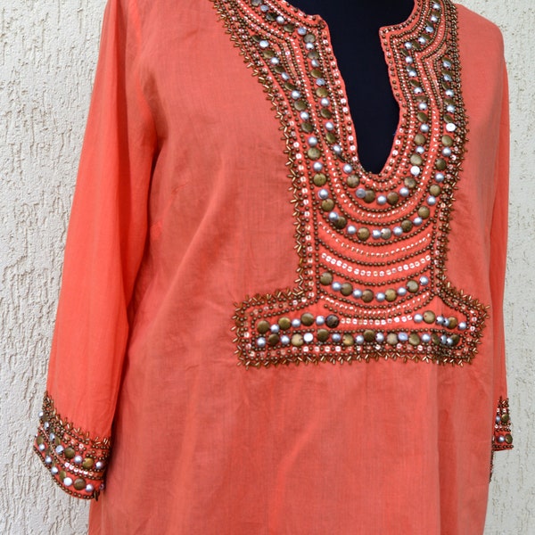 Embroidered Tunic - Etsy