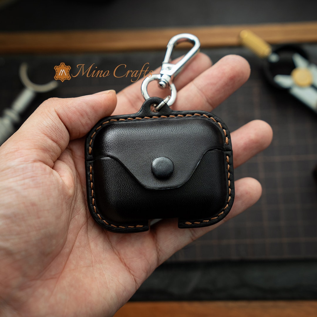Air Pods Cover Leather Case for Air Pods 4 Personalised Air Pods Case ...