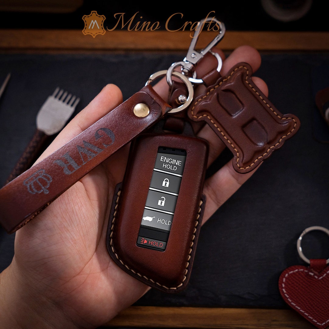 Leather Key Fob Cover for Acura Mdx Cdx Nsx Rdx Rlx Tlx Tlx-l - Etsy