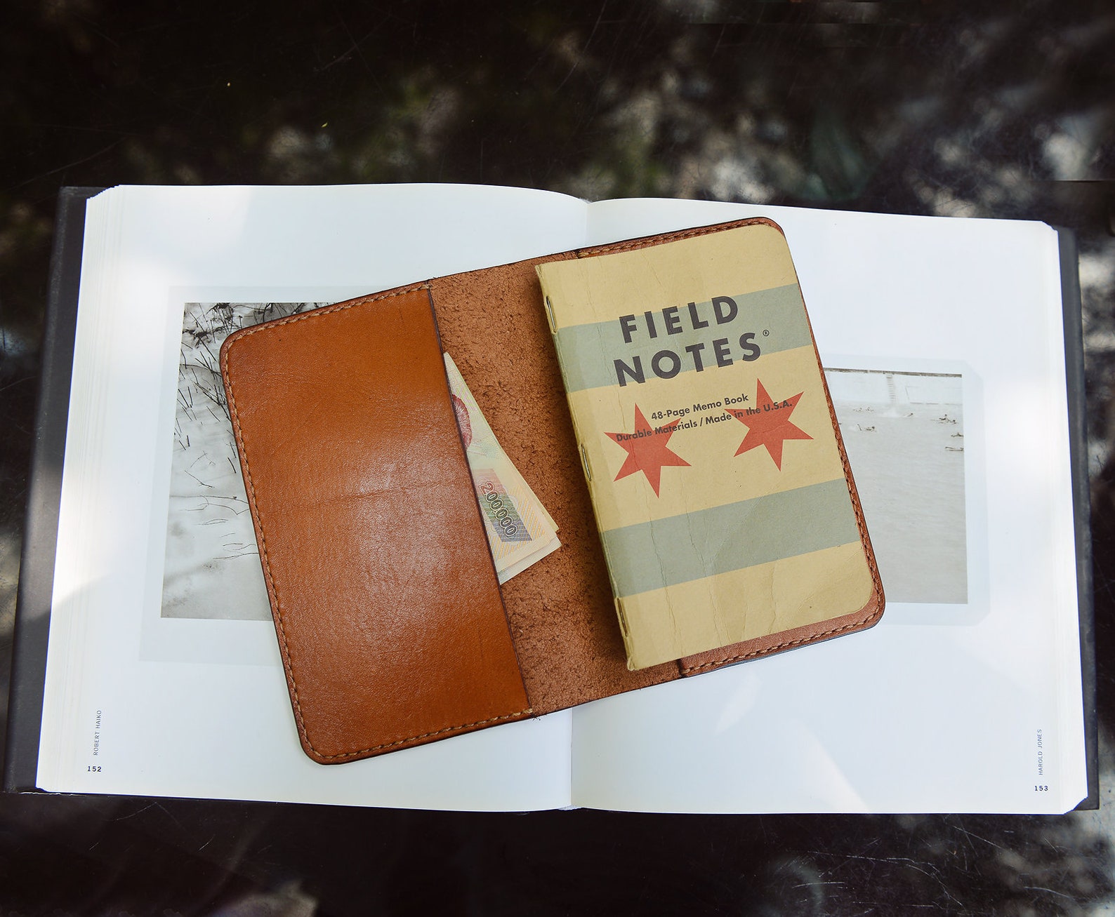 Journal Leather Cover for Field Notes Handmade Refillable | Etsy