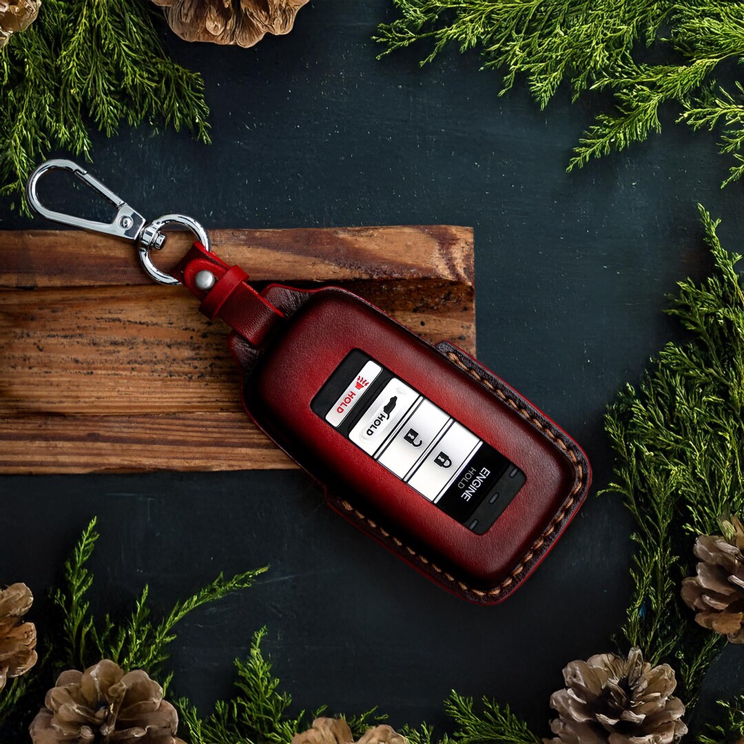 Acura Key Fob Cover Leather Key Case for Acura Mdx Cdx Nsx Rdx Rlx Tlx ...