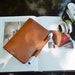 Pen Holder Cover for Field Notes in Brown Leather, Handmade Refillable ...