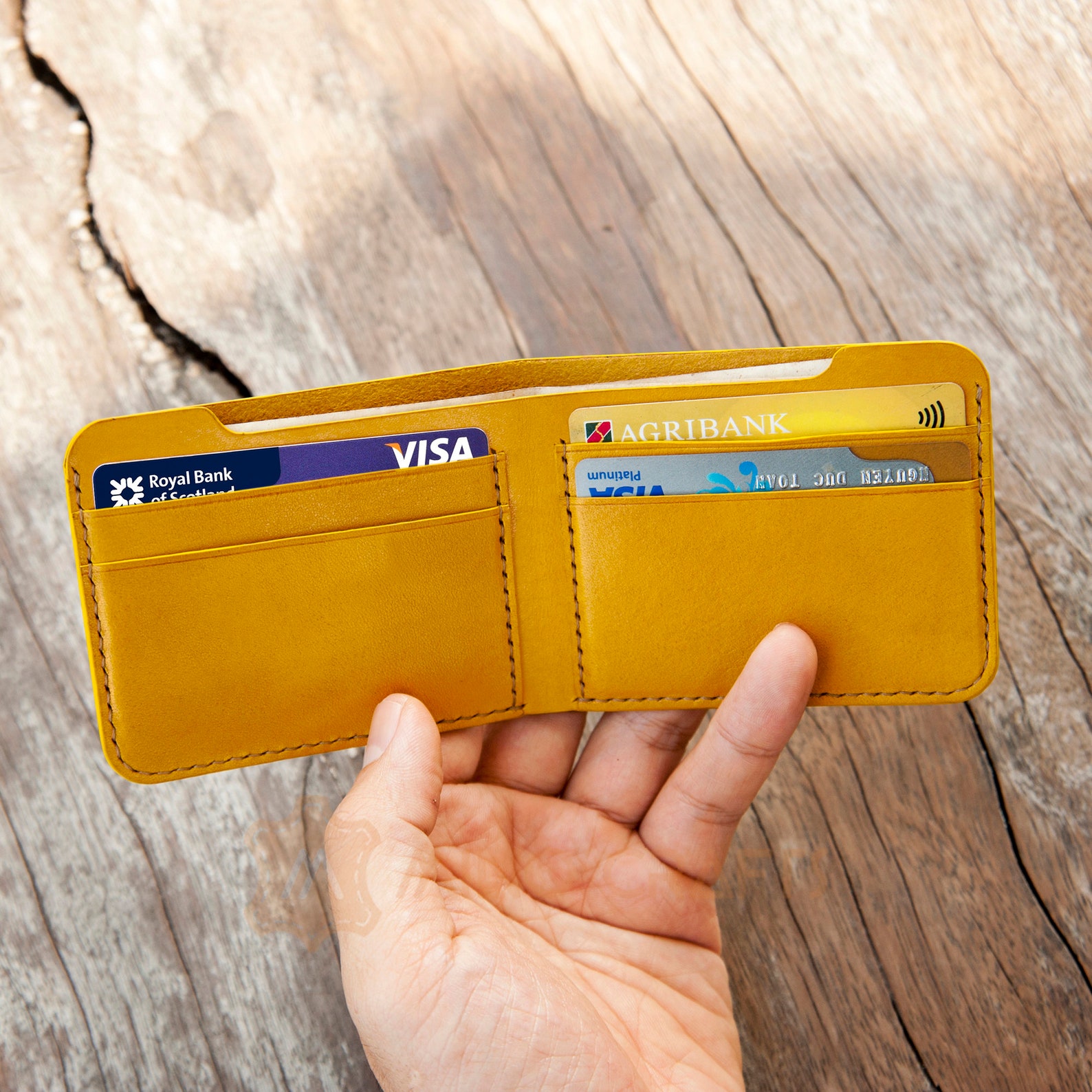 Front Pocket Wallet Mens Leather Wallet Minimalist Wallet Slim - Etsy