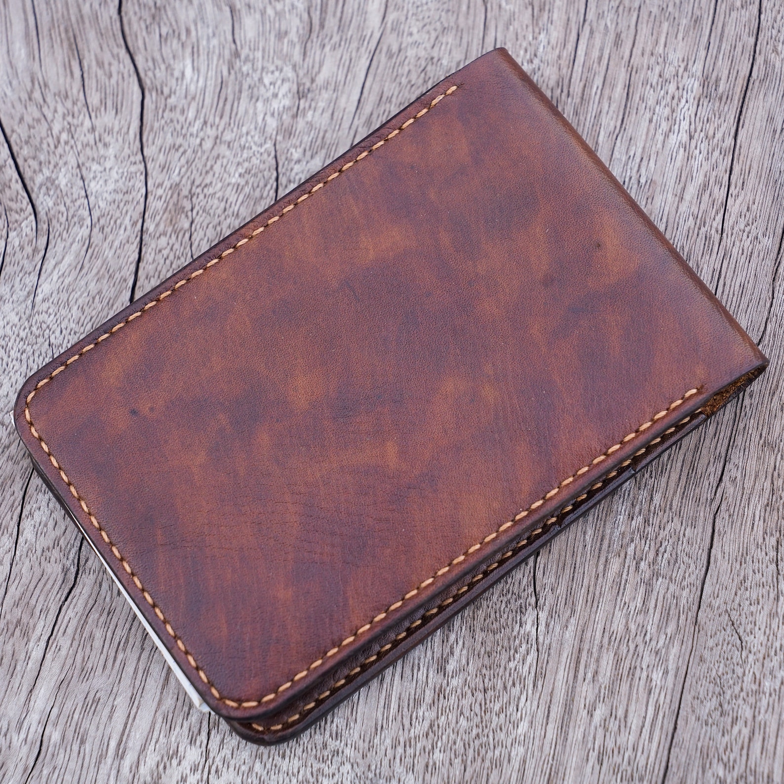 Leather Pocket 3x5 Memo Book Cover Note Pad Holder - Etsy