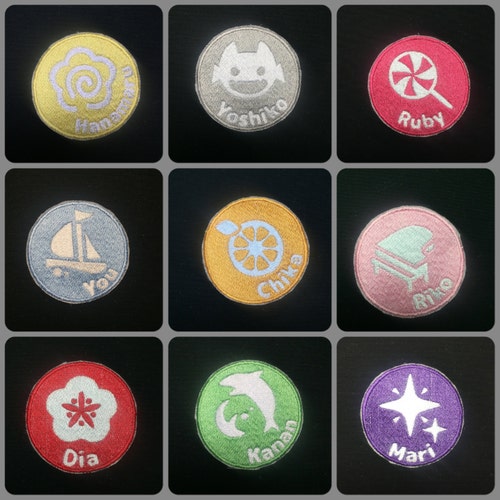 Love Live Muse Character Symbols - Etsy