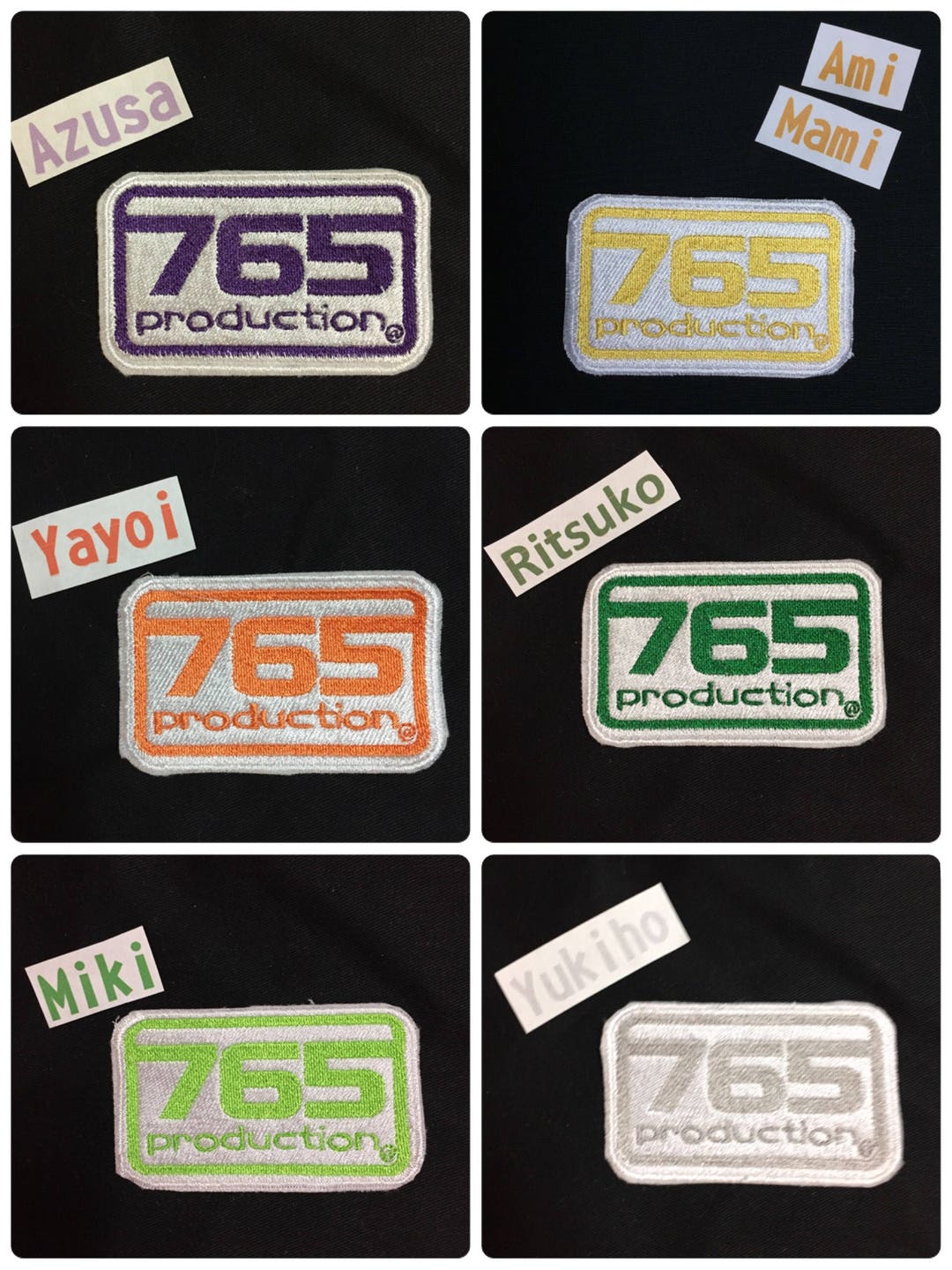 Idolm@ster 765 Pro Charm, Patch - Etsy