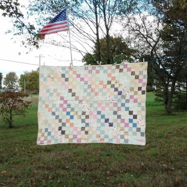 Antique Baby Quilt - Etsy