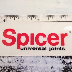 Vintage Advertising Dana Corporation Ruler and Perfect Circle Piston ...