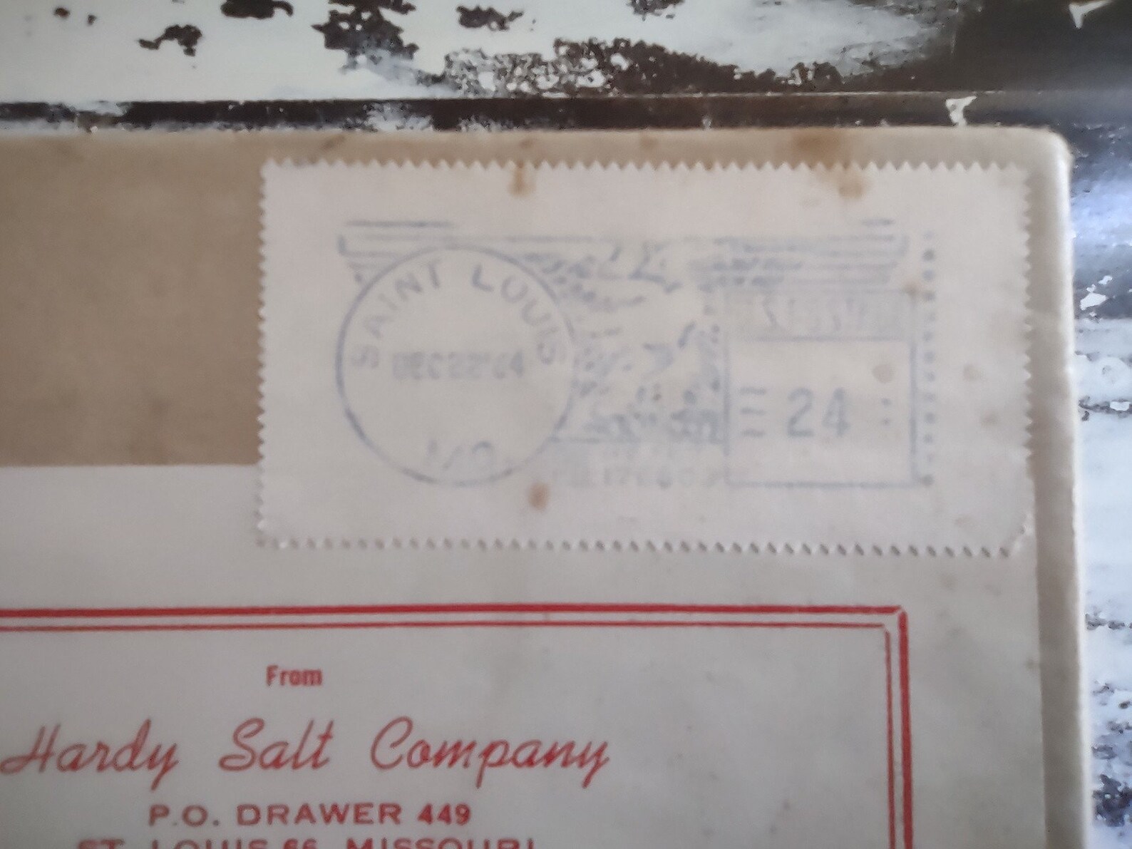 Vintage Advertising Hardy Salt Company 50th Anniversary Two (2) Decks ...