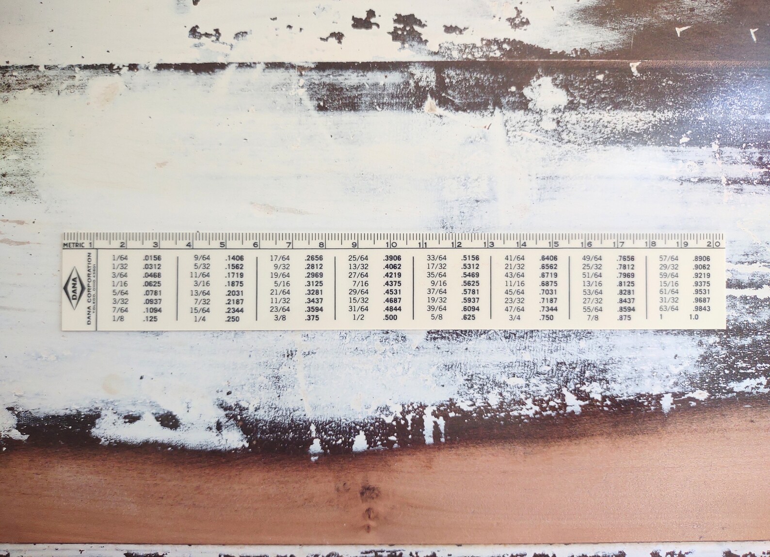 Vintage Advertising Dana Corporation Ruler and Perfect Circle Piston ...