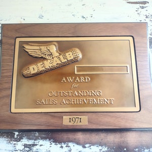 Vintage 1971 Dekalb Seed Corn Flying Ear of Corn the Winged Ear Award ...