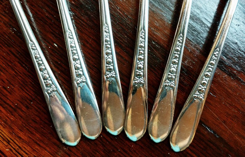 Vintage 1941 Wm. Rogers Mfg. Co. Priscilla Lady Ann Silver - Etsy