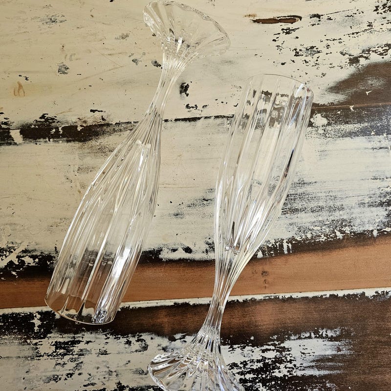 Mikasa Crystal Drinkware - Etsy
