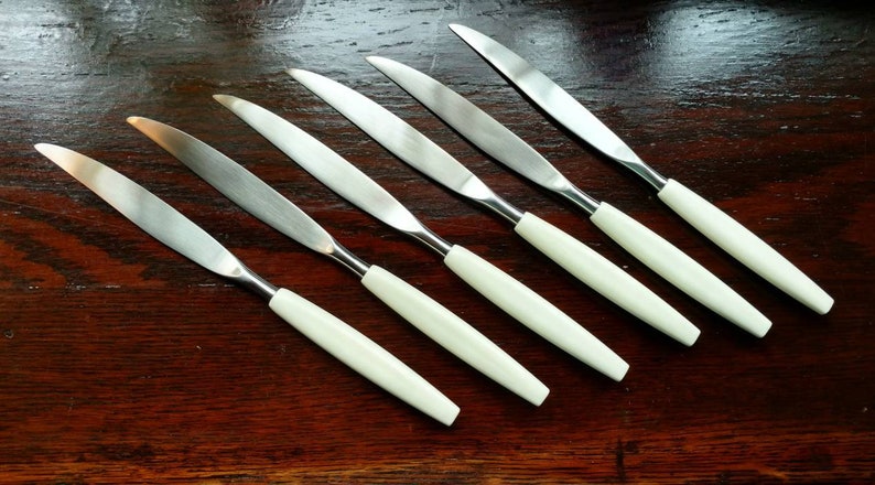 Mid Century Modern 6 Piece Cutlery Set AMC Leppington | Etsy