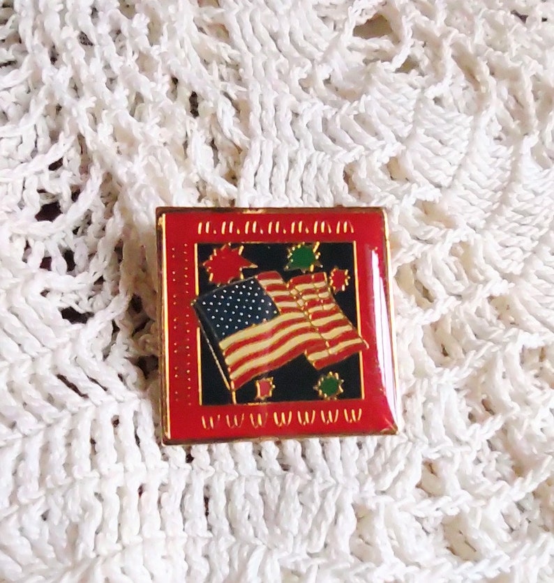 Vintage Mcdonald's Restaurant Push Back Enamel Pin Pins - Etsy