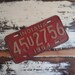 Vintage Indiana 1964 License Plate 45U2756 Rat Rod Hot Rod Man Cave ...