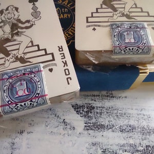 Vintage Advertising Hardy Salt Company 50th Anniversary Two (2) Decks ...