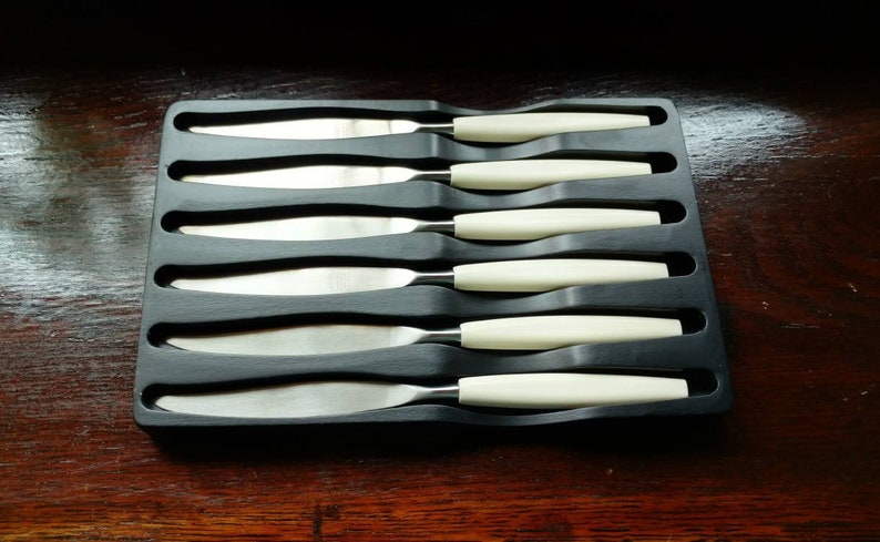 Mid Century Modern 6 Piece Cutlery Set AMC Leppington - Etsy